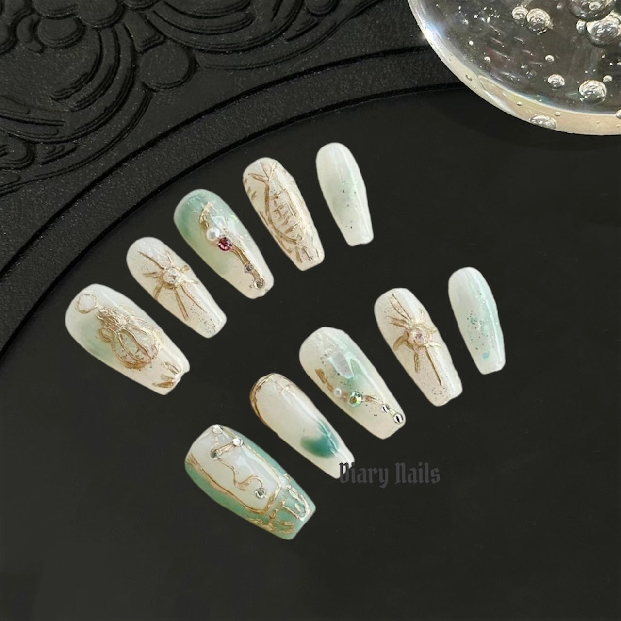 Aquarius – Diary Nails