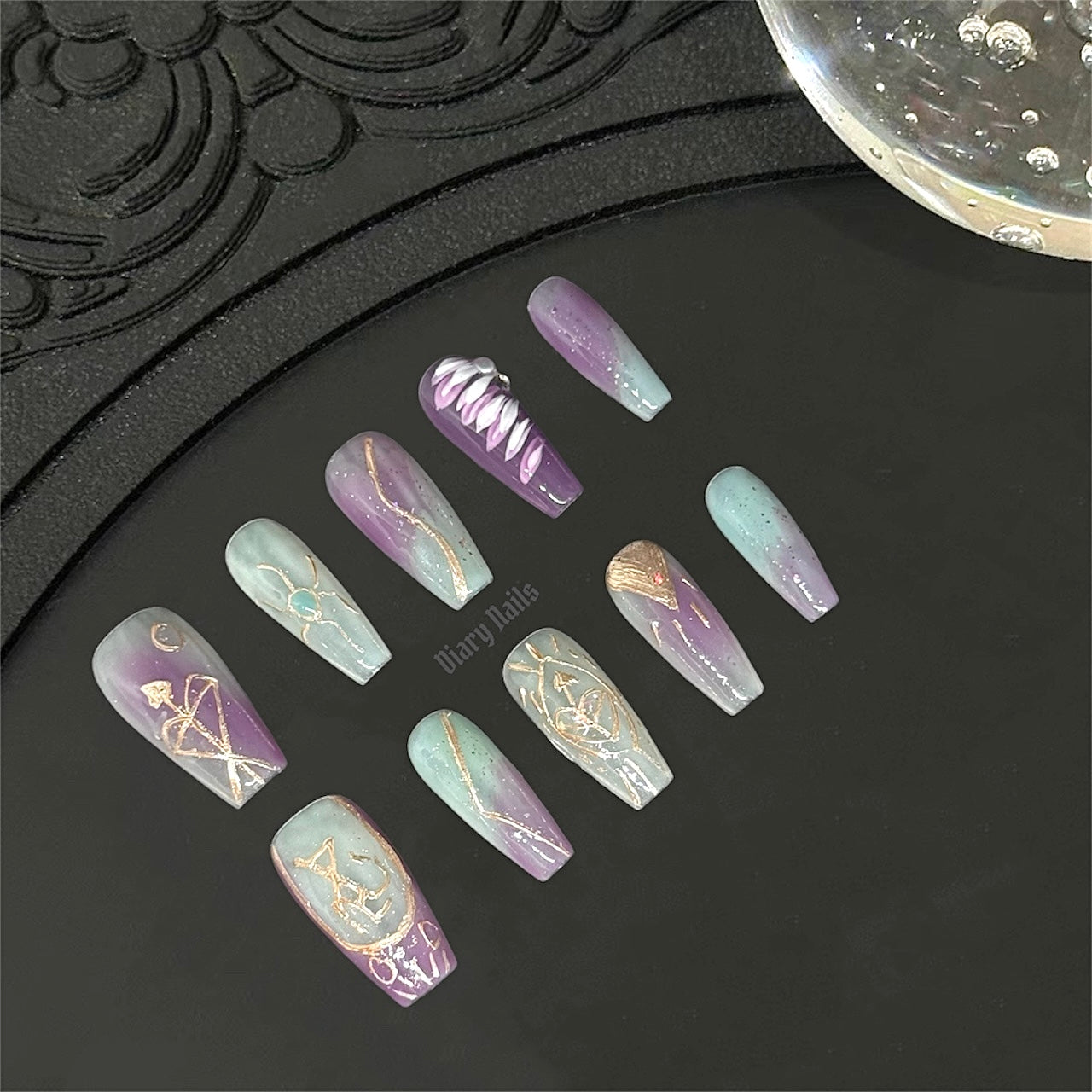 Sagittarius – Diary Nails