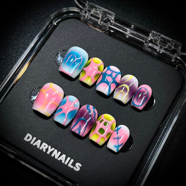 Diary Nails: Press on Nails